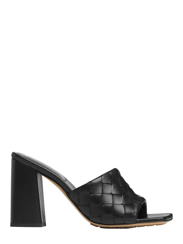 Bottega Veneta Parco Mule - Black