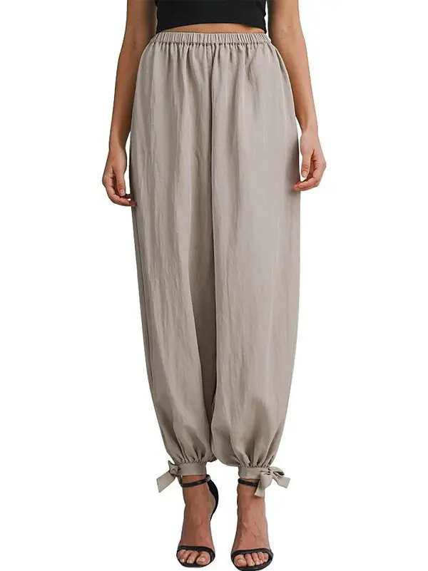 LUVEE Balloon Pants - Light Mocha