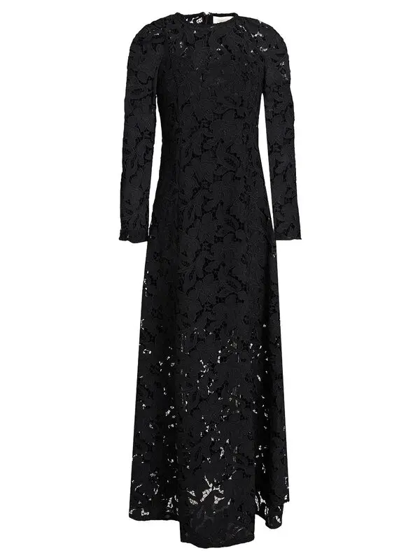 Zimmermann Guipure Lace Maxi Dress - Black