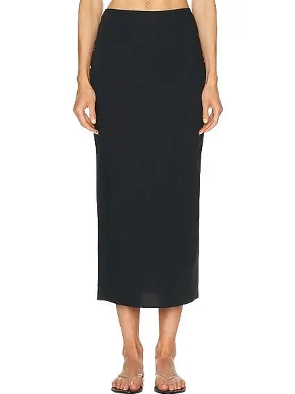 MARLIES GRACE Ocean Skirt - Black