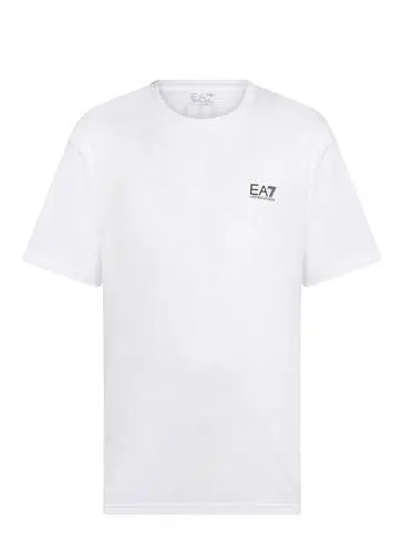 EA7 T-shirt Size Cotton - White