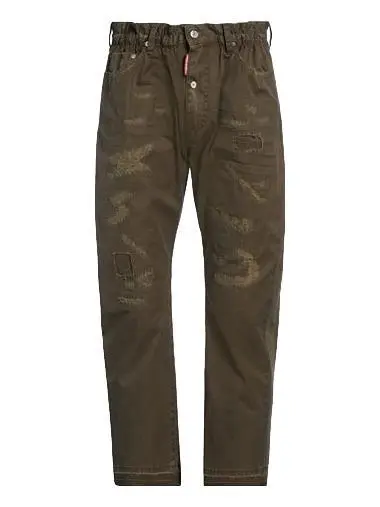 Dsquared2 Cotton Military Jeans - Green