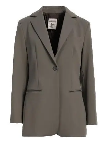 SEMICOUTURE Single-breasted Blazer In Viscose, Polyamide, Elastane, And Polyester - Beige
