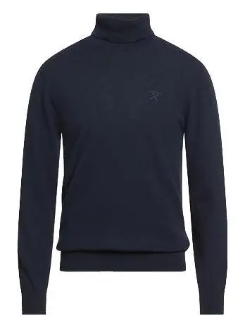 BERNA Wool, Viscose, Polyamide And Cashmere Turtleneck - Midnight Blue