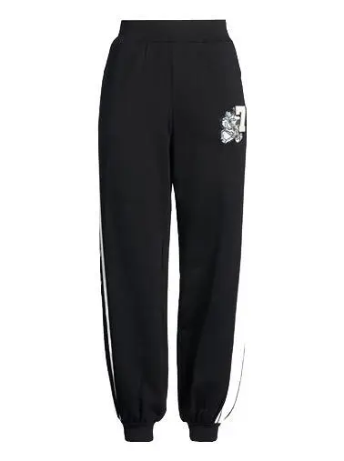 EA7 Track Pants With Logo - Black