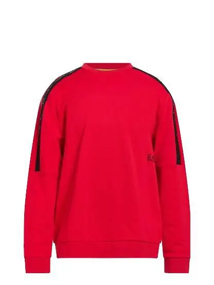 EA7 Crewneck Sweatshirt With Logo - Red