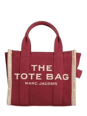 Marc Jacobs Cotton Blend Tote - Red