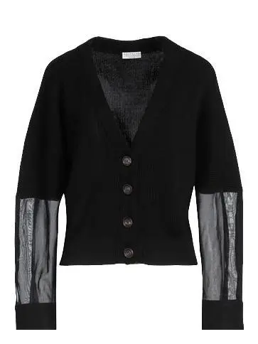 Brunello Cucinelli Knitted Cardigan - Black