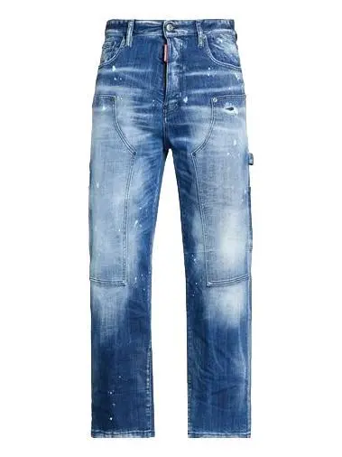 Dsquared2 Baggy Fit Jeans - Blue