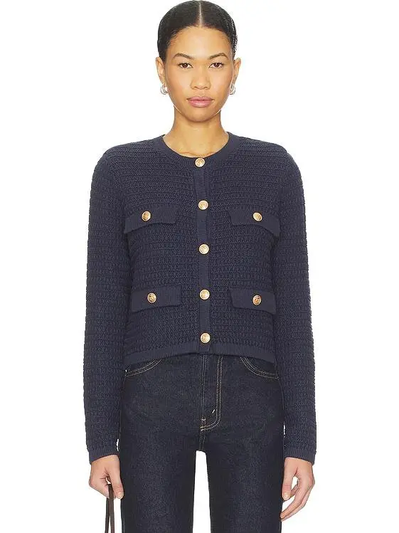 Blanknyc Button Up Jacket - Navy