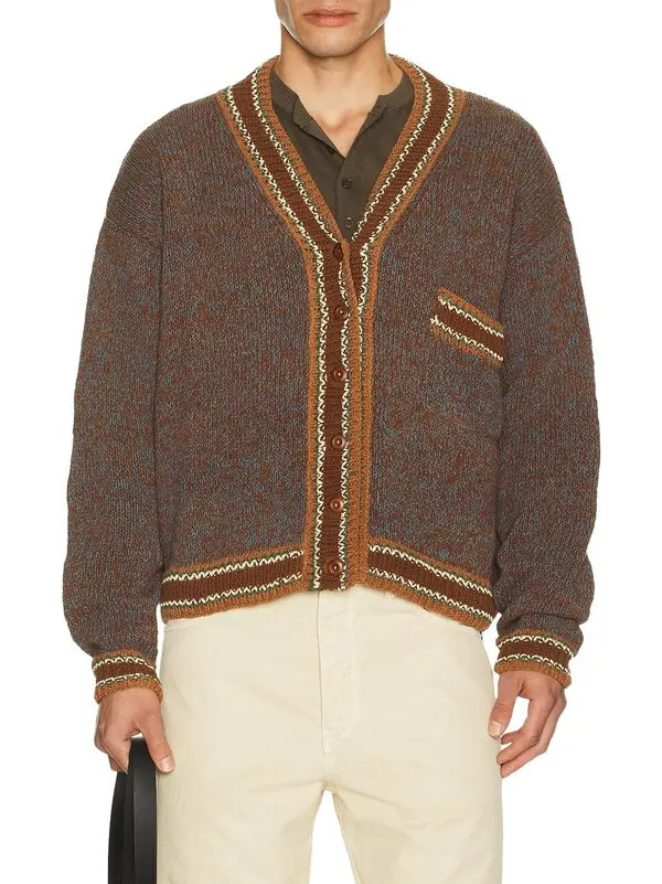 STORY MFG. Bulb Cardigan Knit - Twisted Dusk