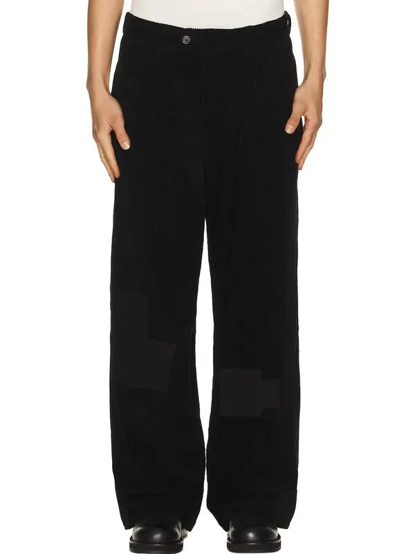 STORY MFG. Fenn Trouser - Black Scarecrow
