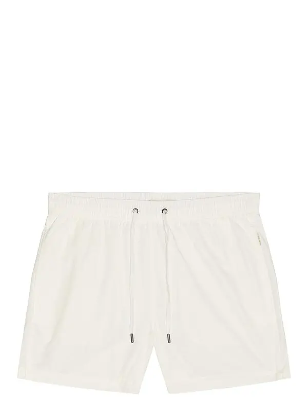 Onia Charles 5" Swim Trunk - White