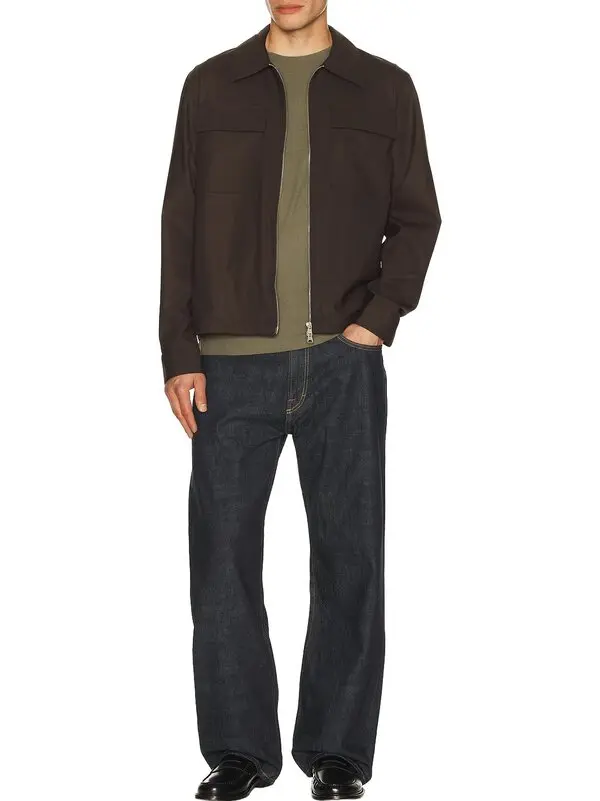 Nn07 Clive Tee In Green - Capers