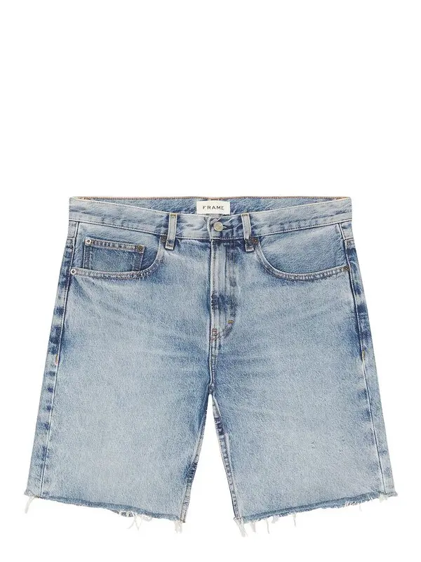 FRAME Relaxed Fit Denim Short - Aeris
