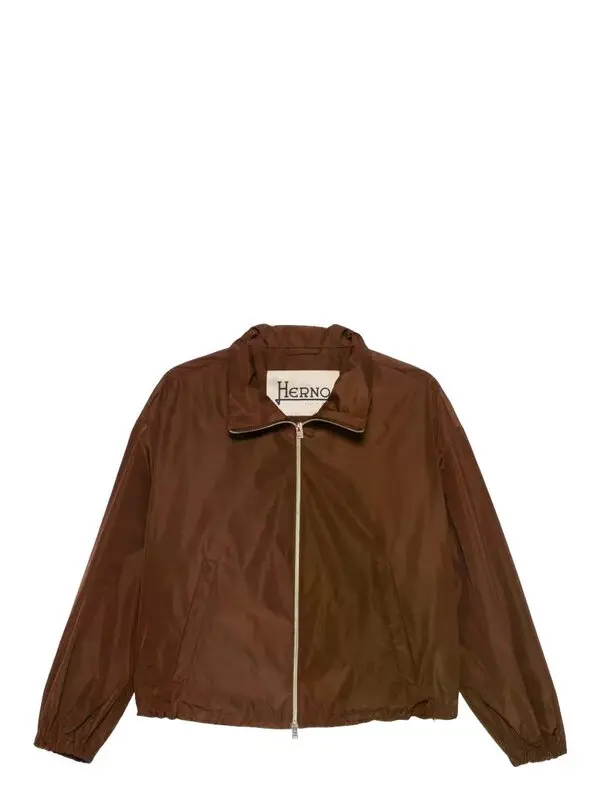 Herno Zip Coat - Brown