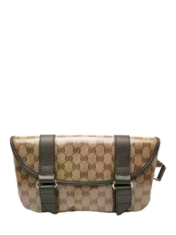 Gucci Gg Crystal Belt Bag - Brown