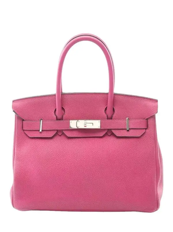 Hermès 2019 Togo Birkin 30 Handbag - Pink
