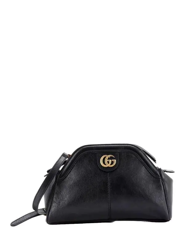Gucci Leather Shoulder Bag - Black