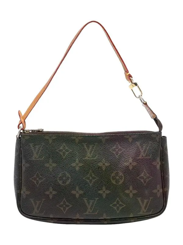 LOUIS VUITTON 2007 Monogram Pochette Accessoires - Brown