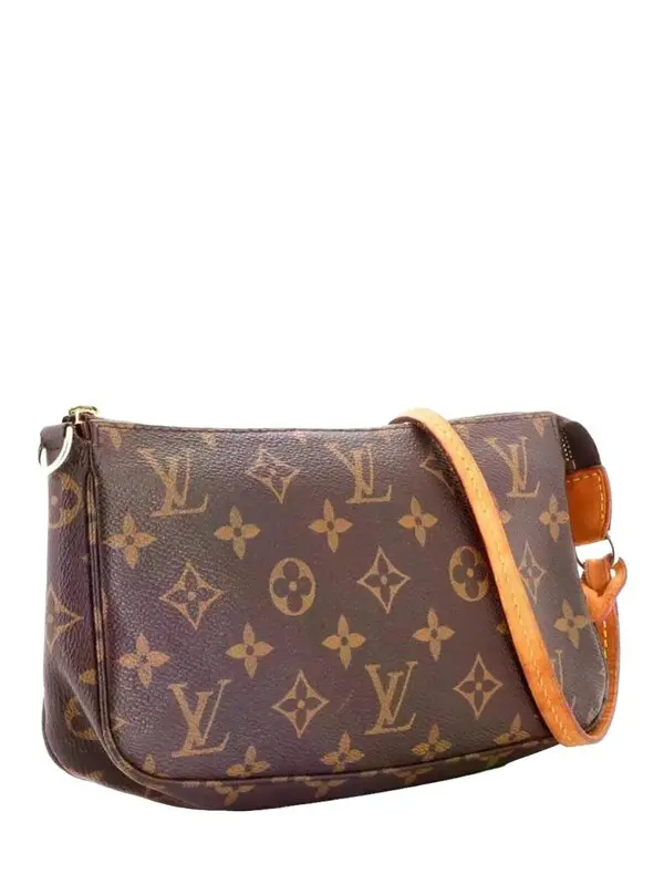 LOUIS VUITTON Pochette Accessoires Nm Monogram Canvas - Brown