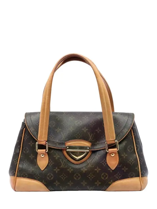LOUIS VUITTON 2000-2010 Monogram Beverly Gm Shoulder Bag - Brown