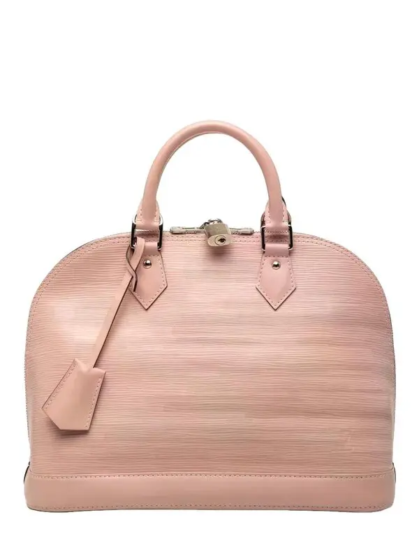 LOUIS VUITTON 2015 Epi Alma Pm Handbag - Pink