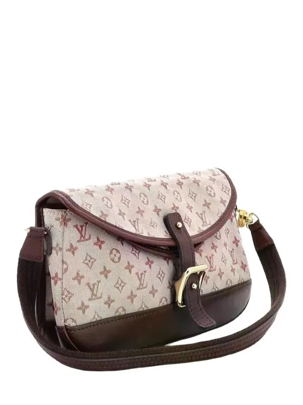 LOUIS VUITTON Marjorie Mini Lin Hobo Bag - Red