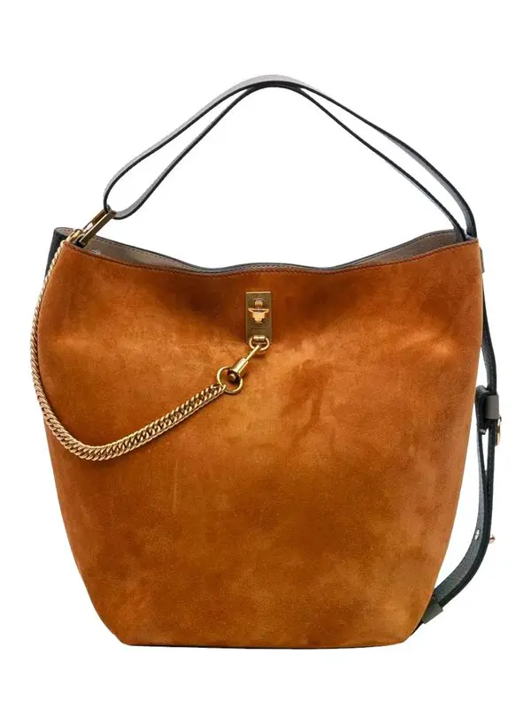 Givenchy Medium Gv Bucket Bag - Brown