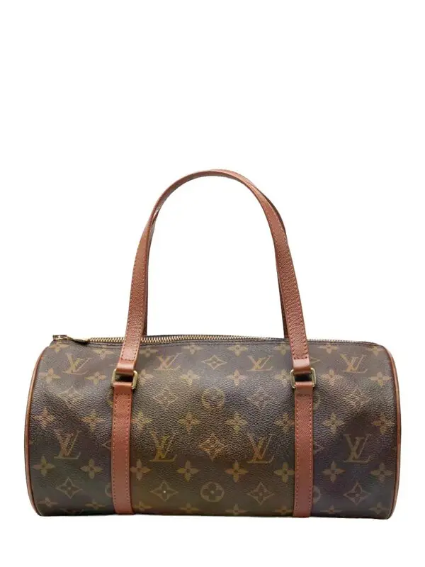 LOUIS VUITTON 1999 Monogram Papillon 30 Handbag - Brown