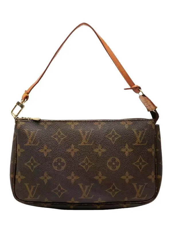 LOUIS VUITTON 1998 Monogram Pochette Accessoires - Brown