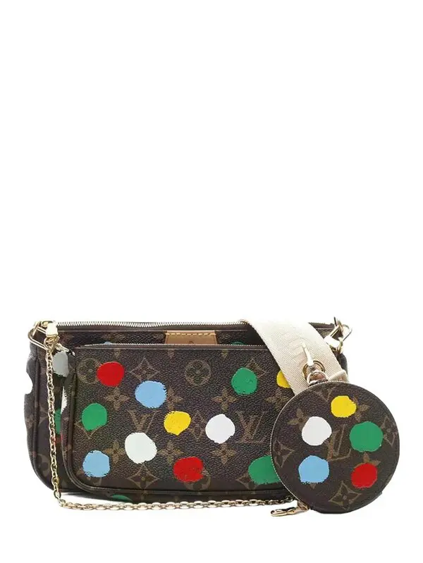 LOUIS VUITTON 2021-2026 Yayoi Kusama Monogram Multi Pochette Accessoires - Brown