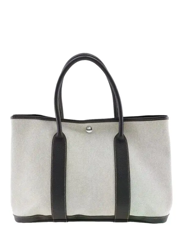 Hermès 2004 Toile And Negonda Garden Party 36 Tote Bag - Grey