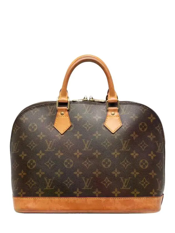 LOUIS VUITTON 1997 Monogram Alma Pm Handbag - Brown