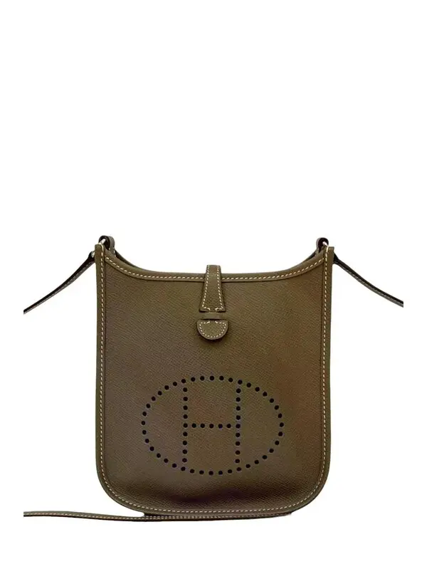 Hermès 2008 Epsom Evelyne Tpm Crossbody Bag - Brown