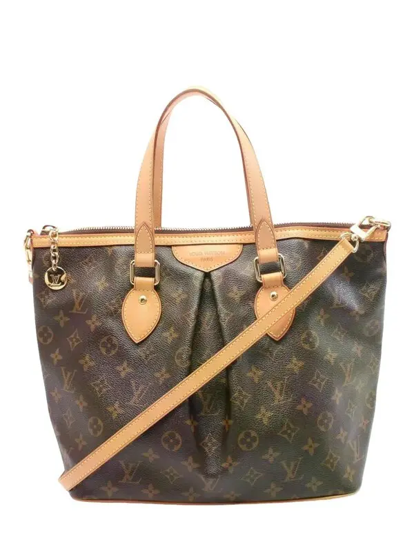 LOUIS VUITTON 2011 Monogram Palermo Pm Satchel - Brown