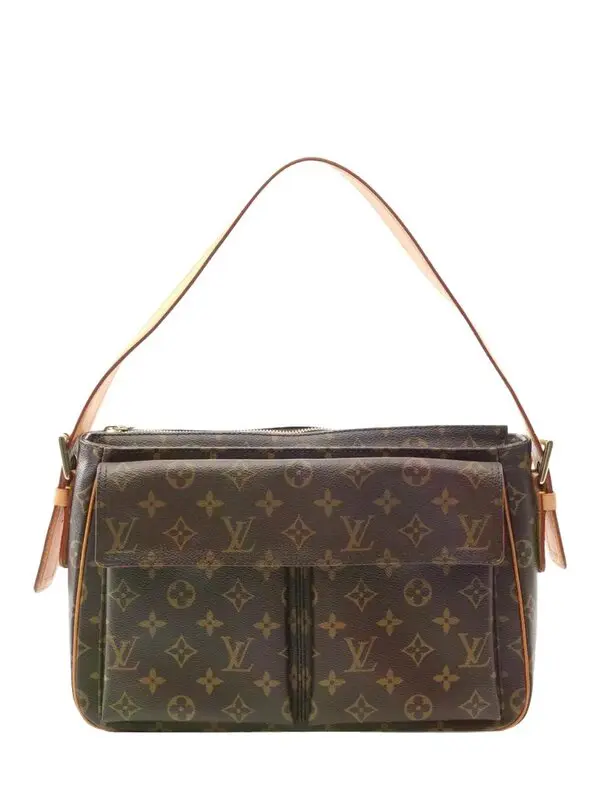 LOUIS VUITTON 2005 Monogram Viva Cite Gm - Brown
