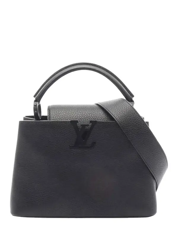 LOUIS VUITTON Taurillon Capucines Bb Satchel 2021-2026 - Black