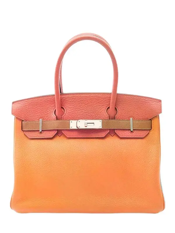 Hermès 2012 Birkin 30 Handbag - Orange