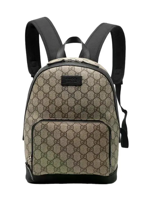 Gucci Small Gg Supreme Eden Day Backpack - Brown