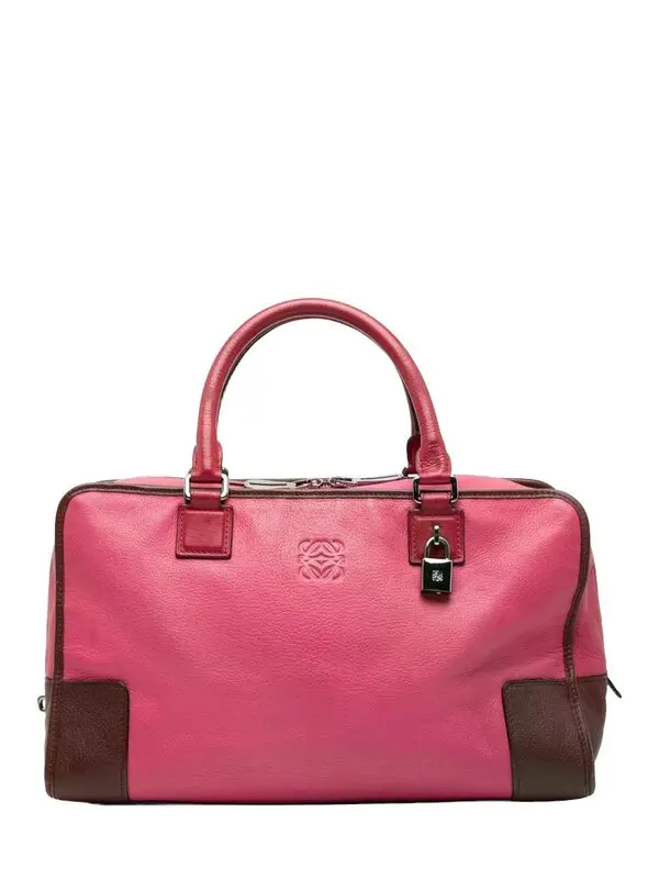 Loewe Amazona 36 Handbag Goatskin - Pink