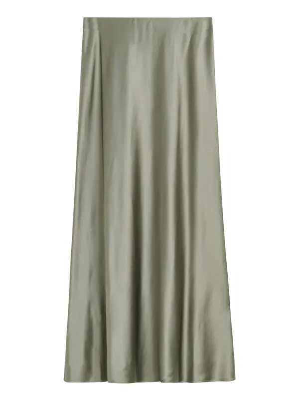 BY MALENE BIRGER Barbara Maxi Skirt - Deep Lichen Green