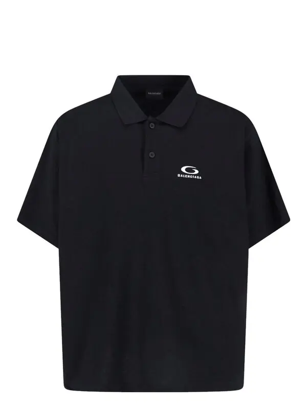 Balenciaga Polo Shirt "laurel - Black