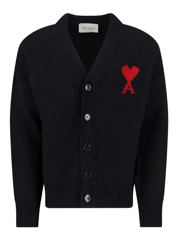 Ami De Caur Cardigan - Black
