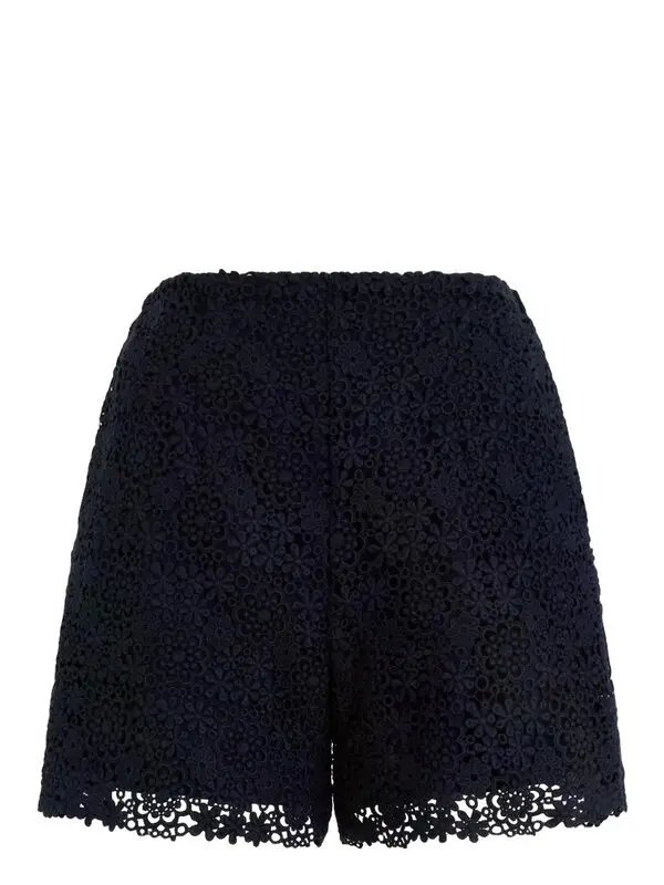 Valentino Garavani Floral Shorts - Blue