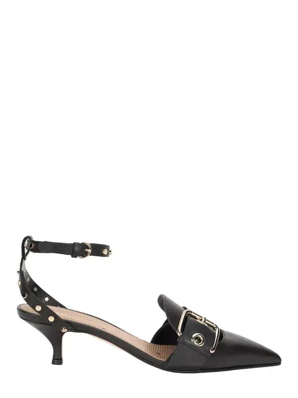 Valentino Garavani Studded Buckle Pumps - Black