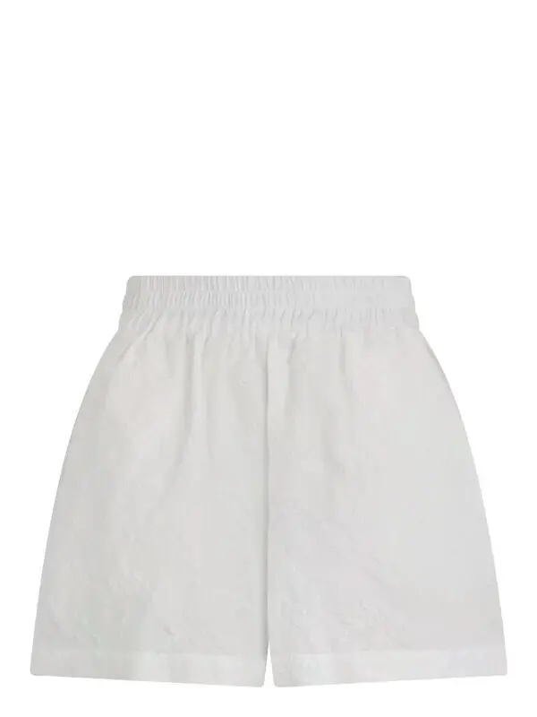 Valentino Garavani Elasticated-waistband Shorts - White