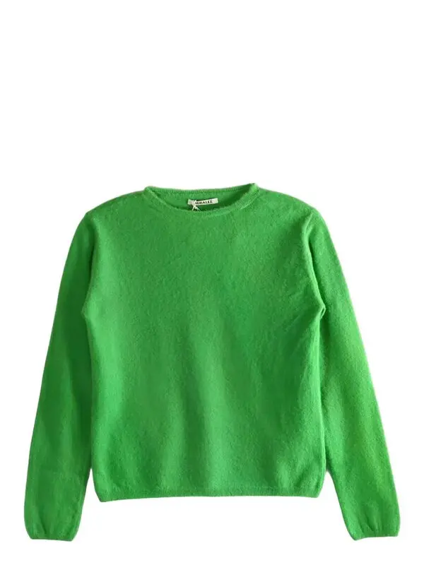 Auralee Round Neck Knitwear - Green