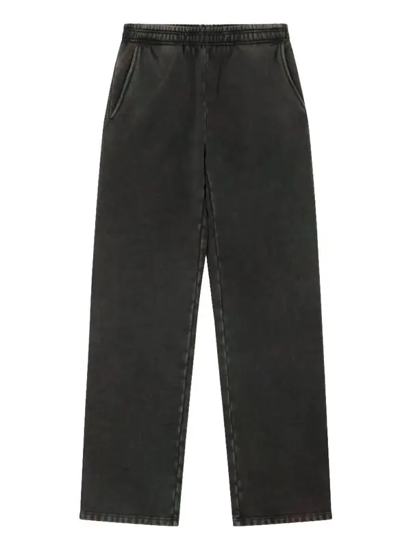 ENTIRE STUDIOS Straight Leg Track Pants - Black