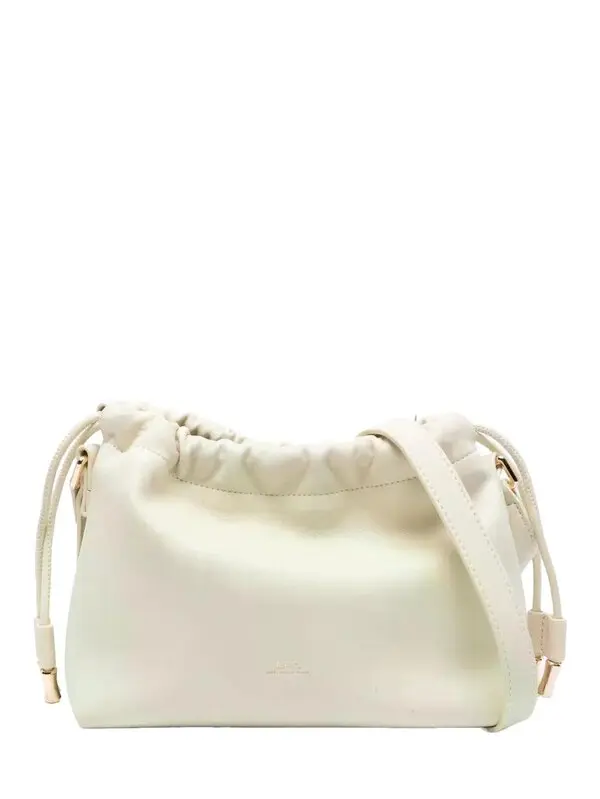 A.p.c. Mini Ninon Drawstring Shoulder Bag - Neutrals